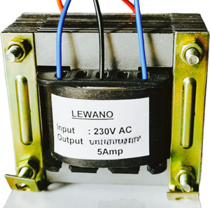 lewano Transformer 30-0-30 AC 5Amp Current Copper Step Down Power ...