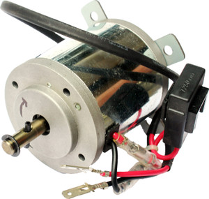 Divyanshi 24 Volt DC Big Size Motor 2400 RPM for Fan & DIY Motor ...