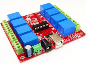 Rdl USB 8 Channel Relay Board-FT245RL Light Electronic Hobby Kit Price ...