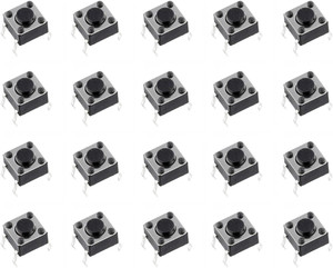 Flyrobo (20 Pcs) Pro3D Tactile Push Button Switch Electronic Components ...