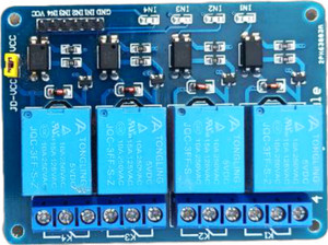 Electronics Crafts 4 Channel 5v Relay Module Control for Arduino Dsp ...