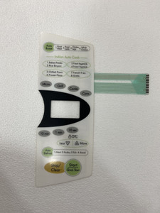 WHITEFLIP Microwave Oven Membrane Keypad Touchpad For Microwave Model ...