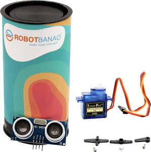 Robotbanao SG90 Servo Motor and Ultrasonic Sensor for Arduino Projects ...