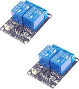 Prowans 2-Channel 5V Relay Module With Optocoupler - Pack Of 2 ...