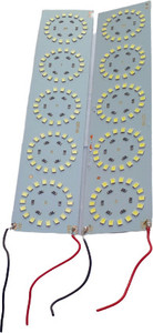 StrawHat 12 VOLT 90 SMD 25 WATT LED 5 ROUND PCB(Pack of 2) Light ...