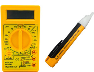 Sharum Crafts Multimeter & Voltage Tester Power Supply Electronic Hobby ...