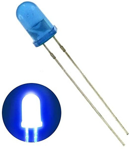 Steko Diffused Bright LED 5mm, 3V DC 2 Pin Light Emitting Diode ...