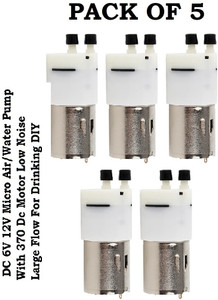 EASTRA PACK OF 5 DC 3V 3.7V 310 Electronic Diaphragm Pump Water Pump ...