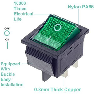 Prowans 4 Pins ON/Off Switch Electronic Components Electronic Hobby Kit ...