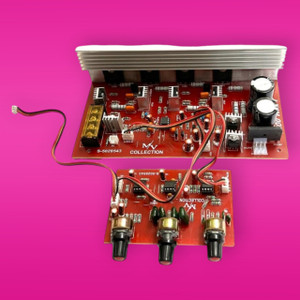 M V COLLECTIONS 1200WATT PMPO AMPLIFIER BOARD WITH INBUILT BASS TREBLE ...
