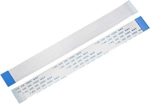 SHIVLAHERI FFC Cable 15 Pin 1mm Pitch 200mm Length (B-Type) Fpc Lvds ...