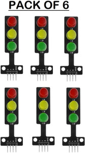EASTRA PACK OF 6 Traffic Light Display Module LED Traffic Light Module ...