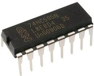 NexElectronic 74HC595 8-bit Serial to Parallel Shift IC (Pack of 5 ...