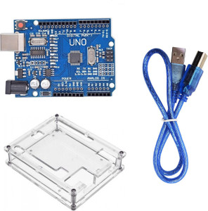Electrobot UNO SMD Microcontroller Combo with USB Cable and Acrylic ...