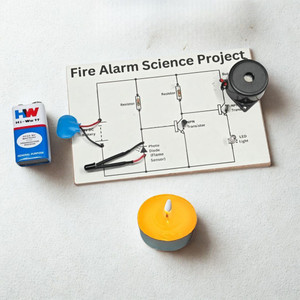 ERHIndia Science Project Fire Alarm Working Model Experiment Kit for ...