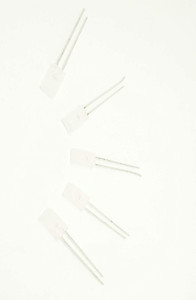 INVENTO 25pcs 2.5x5x9mm Rectangle LED Green Color Green Light Emitting ...