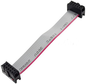 e4u 10 Pin FRC Cable Female To Female 2mm Medium Pitch Connector 6 ...