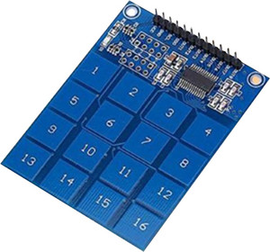 Electronic Spices TTP229 - 16 Channel capacitive touch sensor module ...