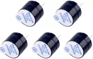 ELECTROSYS 5V Passive Buzzer PCB Mount Mini Alarm Speaker for ...