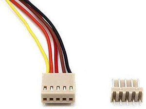 Prowans 5 Pin JST PITCH Connector Cable & Female Connector with Crimp ...