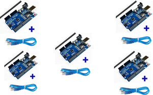 MAG BEE SMD Arduino UNO R3 compatible with 1 Feet USB Data Cable Pack ...