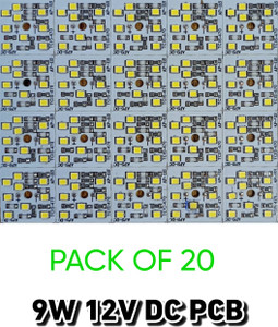 AP Source 9W 12 Volt DC MCPCB Led Light PCB Super Bright Set of 20 ...