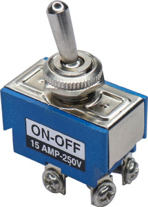 Electronic Spices 15Amp 250V 4 Pin Mini Toggle Switch ON OFF, Blue ...