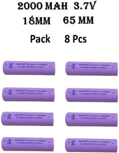 Wangsales EASTAR 18650 3.7V 2000 MAH LITHIUM ION RECHARGEABLE BATTERY ...