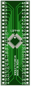 iBAT SOLUTIONS LQFP48 to DIP Adapter Breakout Board 0.5MM PITCH (Pack ...