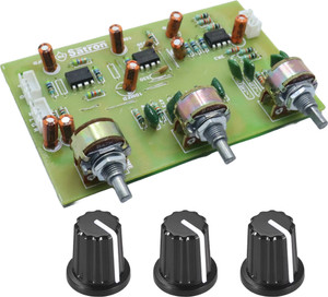 Electronics Crafts 4558 3IC Volume Bass and Treble Equalizer Board with ...