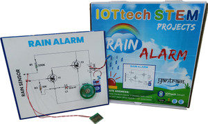 Yantram SCI RAIN ALARM PROJECT Educational Electronic Hobby Kit Price ...