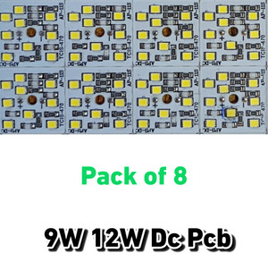AP Source 9W 12 Volt DC MCPCB Led Light PCB Super Bright Set of 8 Light ...