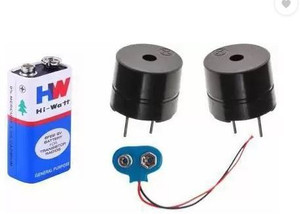 DIYtronics CTE049 DIY 5V Buzzer With Hi-Wi 9V Battery & Connector ...