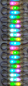 Steko (20 Pieces) DC 12 Volt (Capsule Shape) Multicolor Auto Flashing ...