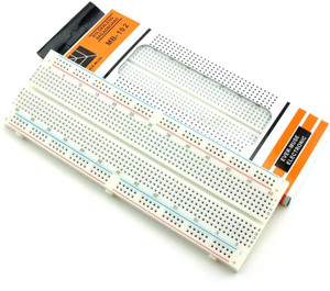 ERL MB102 830 Points Solderless Prototype PCB Breadboard (pack of 2 ...