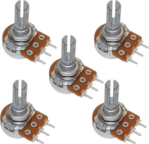Universal Hub 5PCS 10K ohm 3Pin potentiometer, single variable resistor ...