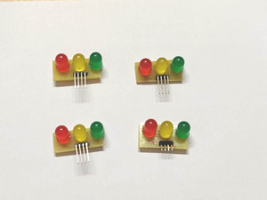 Technical hut LED Traffic Lights Signal Module Digital Signal Output ...