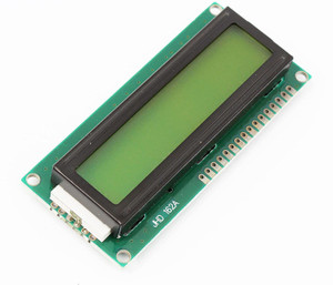 Robotbanao Yellow Backlight Alphanumeric Display For Arduino,Raspberry ...