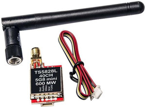 Flyrobo TS5828L 5.8G 600MW 40CH Transmitter with Antenna Electronic ...