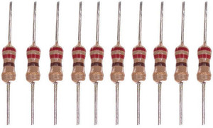 IOTCART 220 Ohm Resistor - (Pack of 10) Electronic Components ...