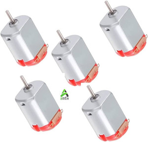 AMTIX DC 3V-6V DIY Electric motor Toy Car, Ships (5 Pcs)klf Motor ...
