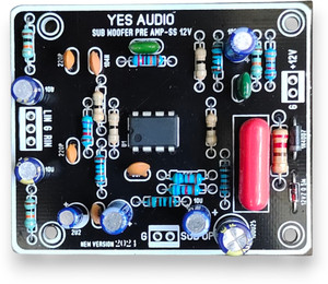 High Tech SUBWOOFER-PREAMP Board, Low Pass Filter Punch Bass DC12V To ...