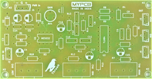 EPRAKRATI 3 Way Active Crossover Filter Board Low Mid and High Outputs ...