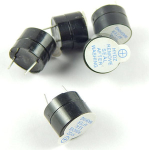 ELECTROSYS 5 Pcs Active Passive Buzzer Alarm speaker 5V 12mm Diameter ...
