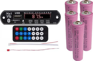 eronic Bluetooth Aux Card with 5 pcs Lithium Batteries 2000mah/3.7v ...