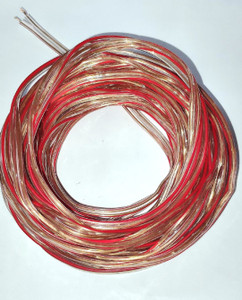 Steko (5 Meter) 14/76 PVC Transparent Speaker Wire Multi strand ...