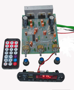 RS SATRON TDA-7297 Dual IC 4 Channel Amplifire Board Micro Controller ...