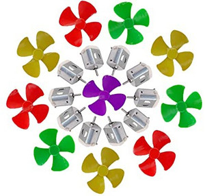 TZZOT Project Experiment Kit, School-College (4 Wing Fan, DC Motor for ...