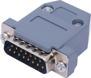 Electronic Spices DA-15 15 pin D-sub miniature male connector ...