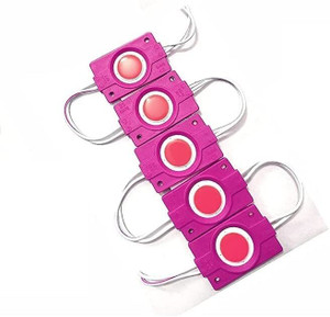 KMstore KM Light 24 Volt DC Coin LED Module Light Lamp Bulb Pink (Pack ...
